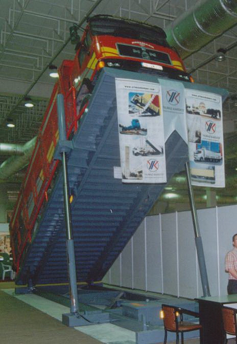 10m Above Ground Unloading Platform | Yılmaz Kardeş Unloading Platforms