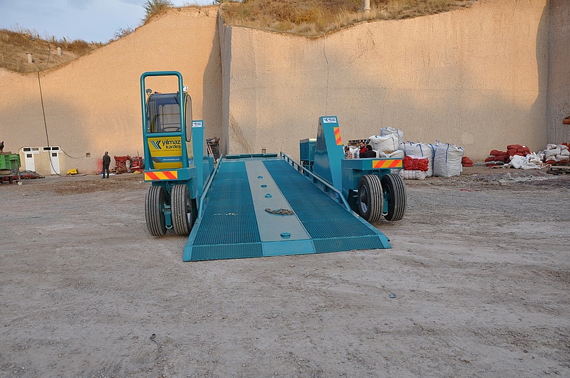 16m Mobile Unloading Platform | Yılmaz Kardeş Unloading Platforms