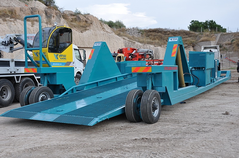 16m Mobile Unloading Platform | Yılmaz Kardeş Unloading Platforms